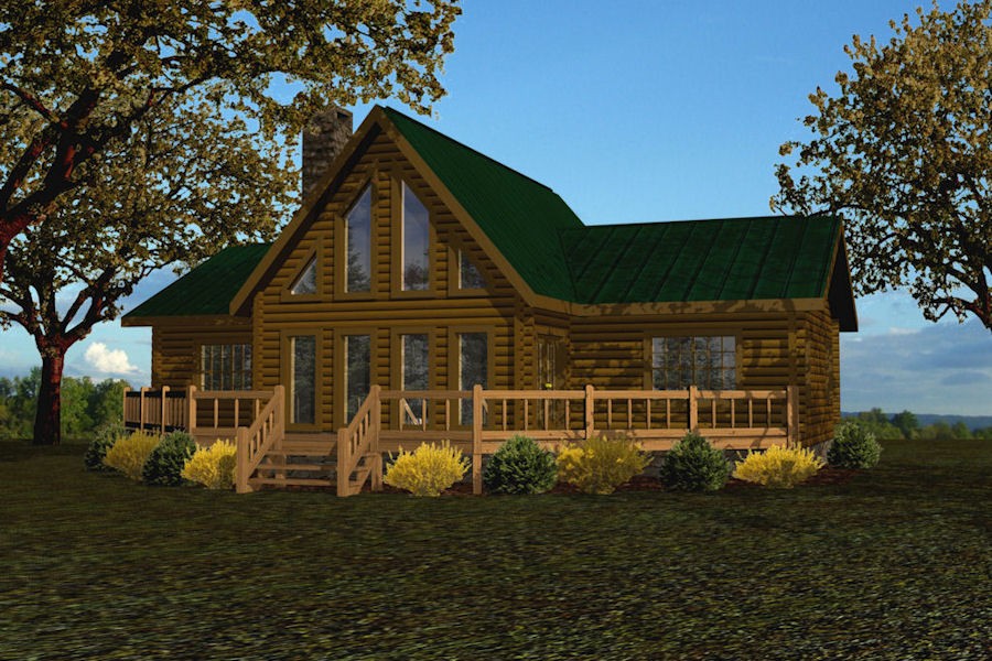 Log Home Plans - Cabin Designs from Smoky Mountain Builders - Tiny ...